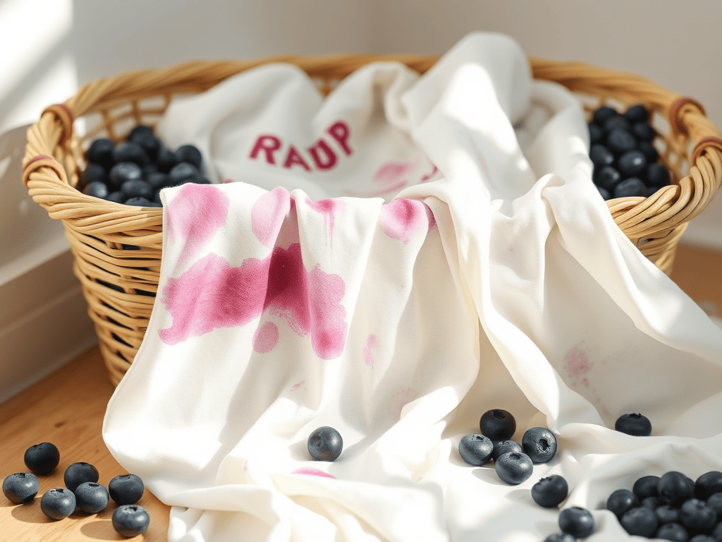 How Do You Get Blueberry Stains Out Of Clothes
